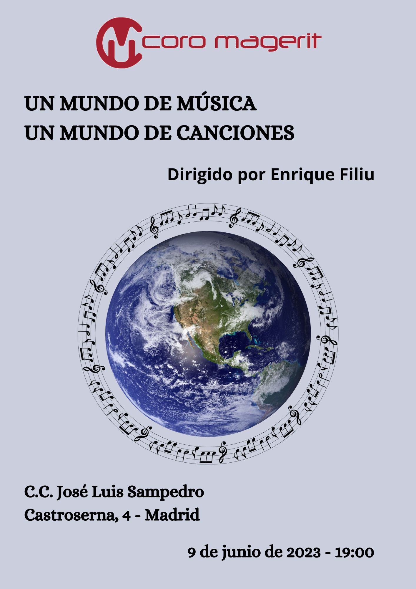 un mundo de musica un mundo de canciones